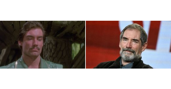 Flash Gordon (1980), Prince Barin (Timothy Dalton), then and now