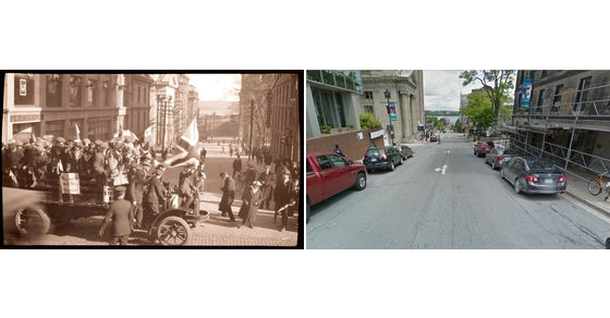 5191 George St. Halifax, NS, Canada (Estimated Circa 1916 and present day)