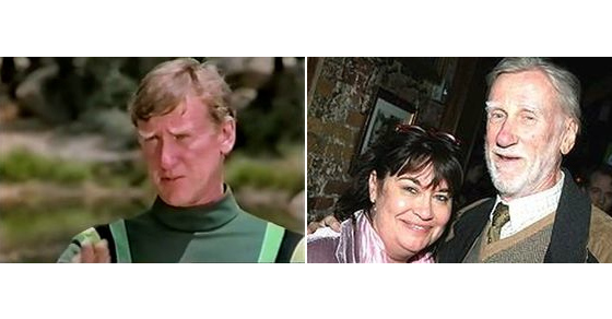 Logan's Run (1977) REM (Donald Moffat), then and now.